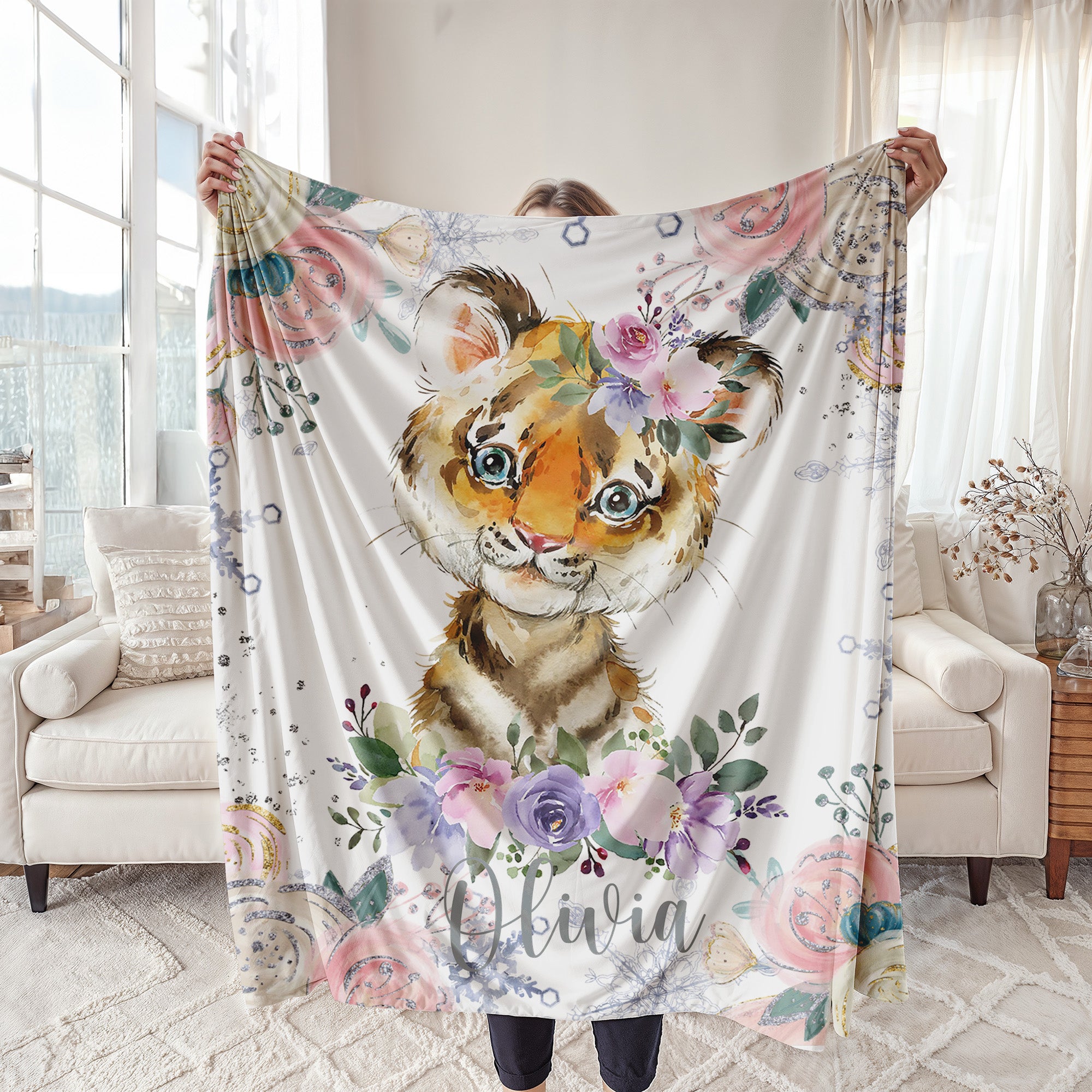 Tiger Baby Blanket – hugtorugs